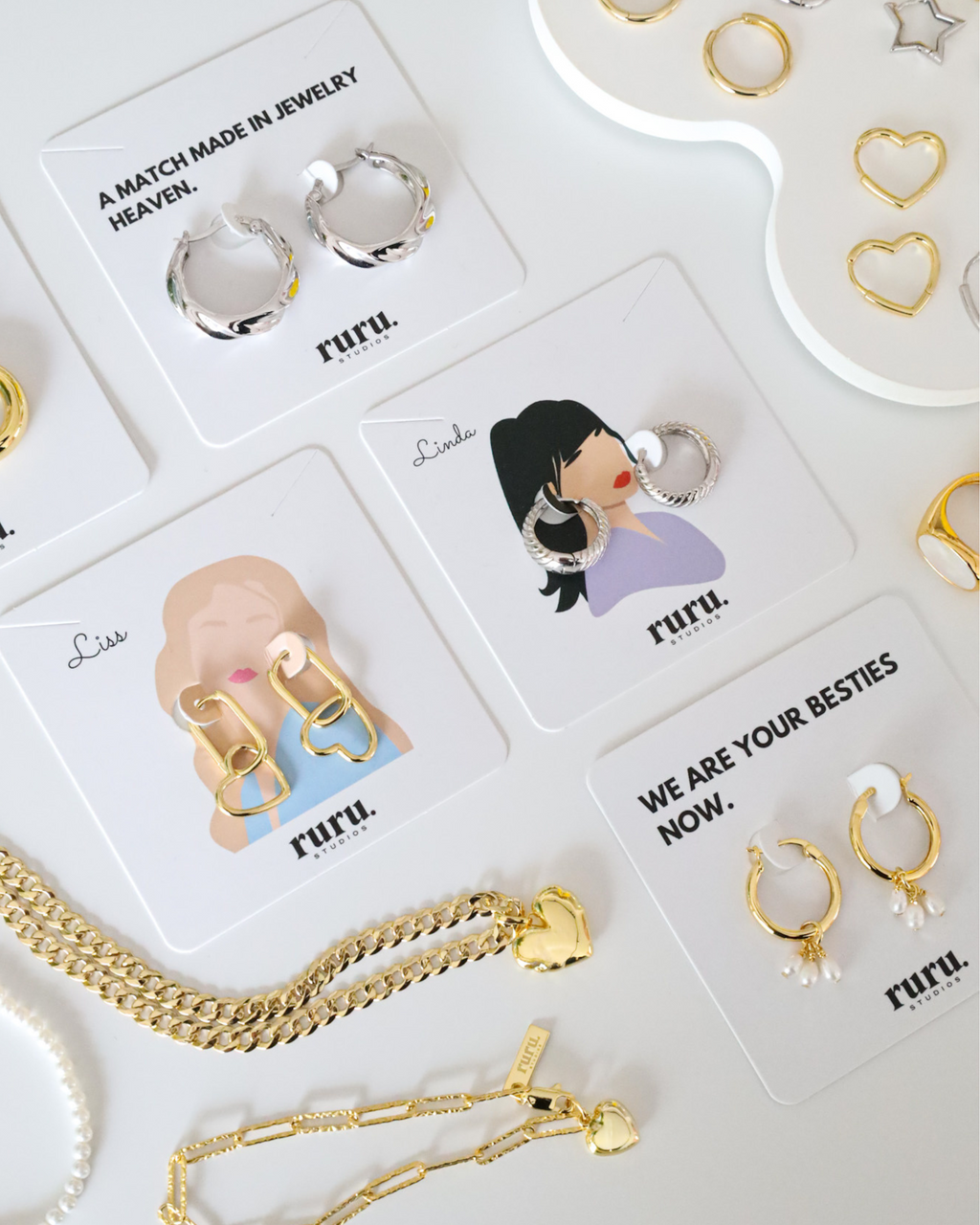 ruru. studios: Mix&Match Sterling Silver Jewelry & more | Zurich based